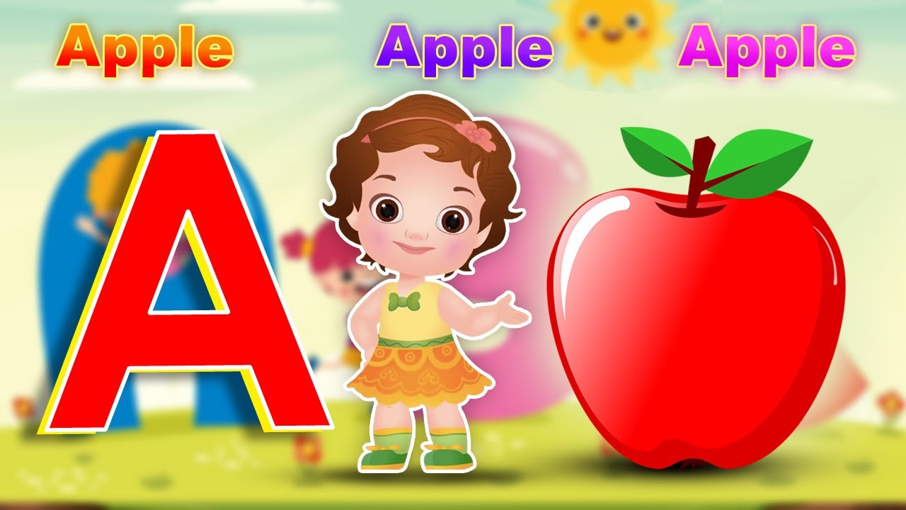 A for Apple, Abc Song, Phonics Song, Abcd Song, Rhymes Video, Abcd ...