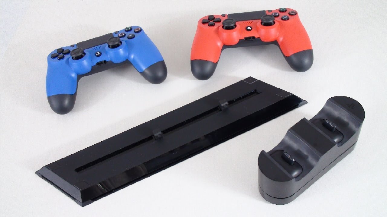 PS4 OFFICIAL Launch ACCESSORIES - DS4 Colours, Charge Station, Stand ...