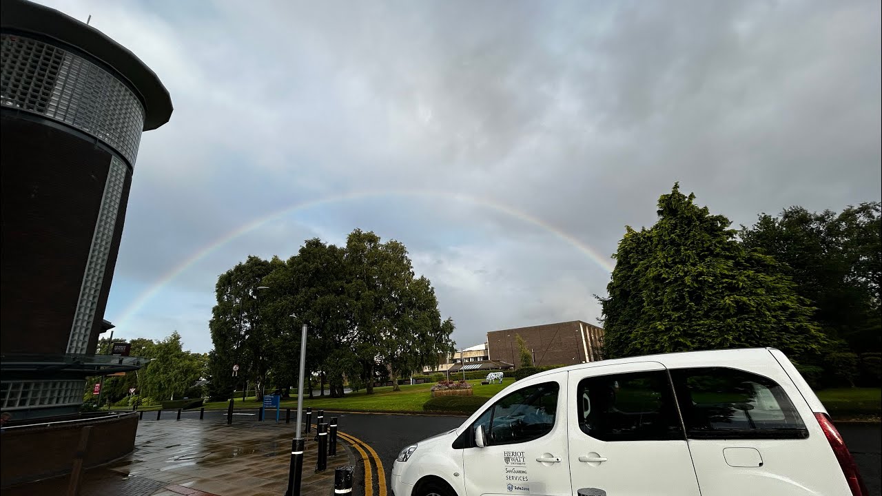 Rainbow 🌈 in Edinburgh. - YouTube