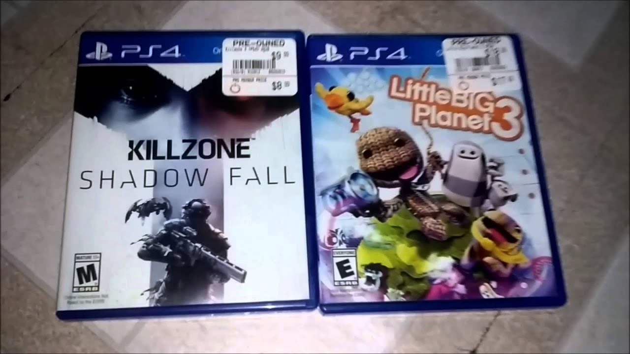 Killzone Shadow Fall, LittleBIGPlanet 3, and Terraria Unboxing - PURE AWESOMENESS - YouTube