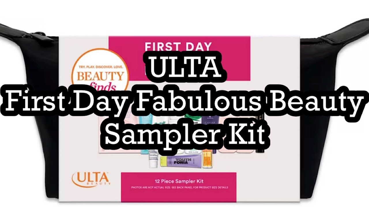 ULTA First Day Fabulous Beauty Sampler Kit: 12 Products To Enhance Your ...