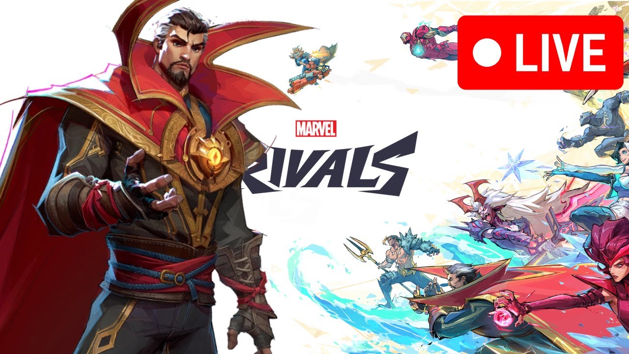 🔴ŽIVĚ│MARVEL RIVALS GRIND - YouTube