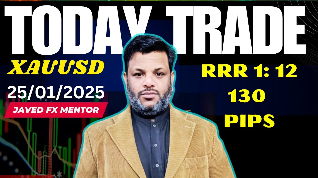 XAU/USD (Gold) TODAY TRADE 25 Jan 2025| RRR 1: 12 130 PIPS - YouTube