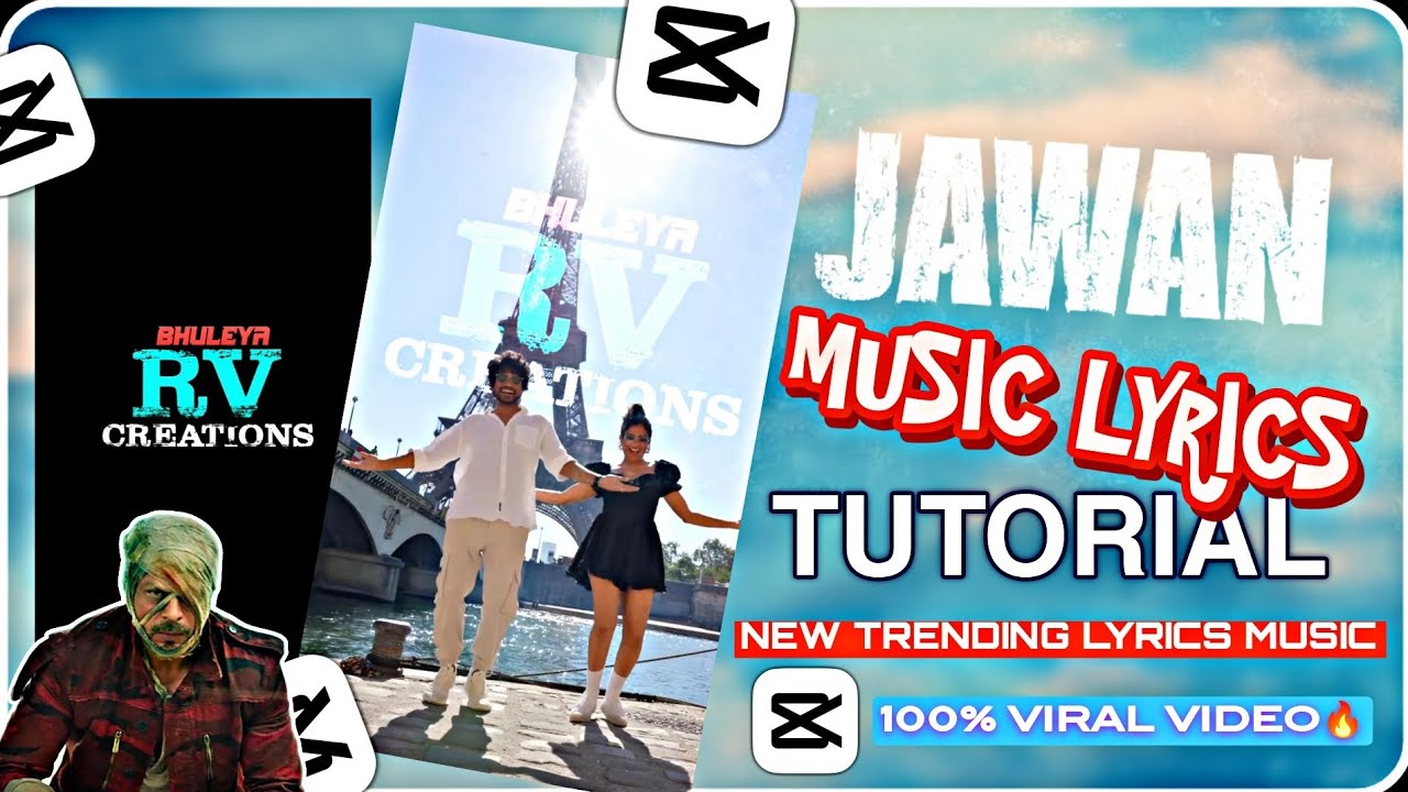 NEW JAWAN TREND MUSIC LYRICS TUTORIAL VIDEO🔥! - YouTube