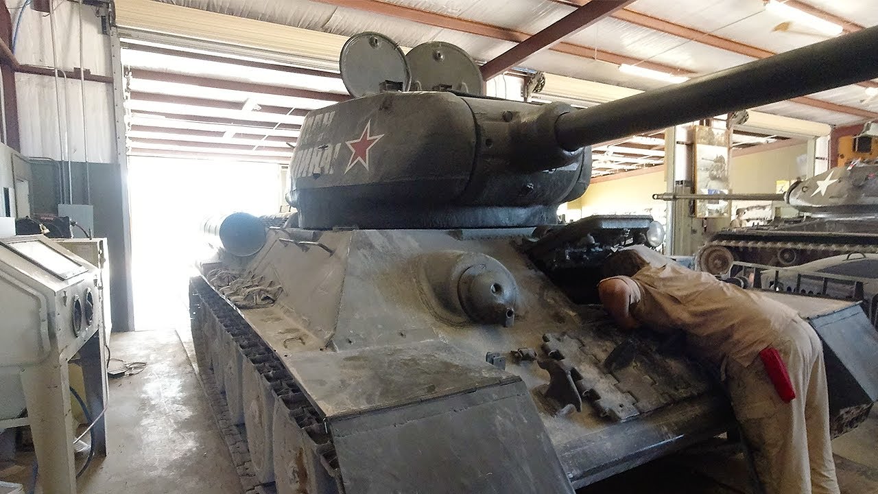 We Drive to TEXAS To Crank a TANK! - YouTube