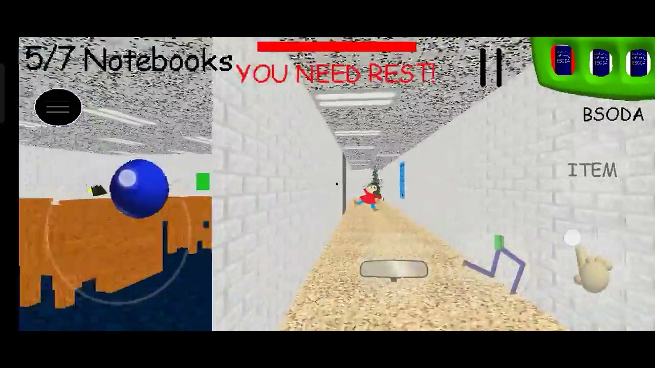 baldi's basics bsoda challenges and mod menu android HD 4K - YouTube