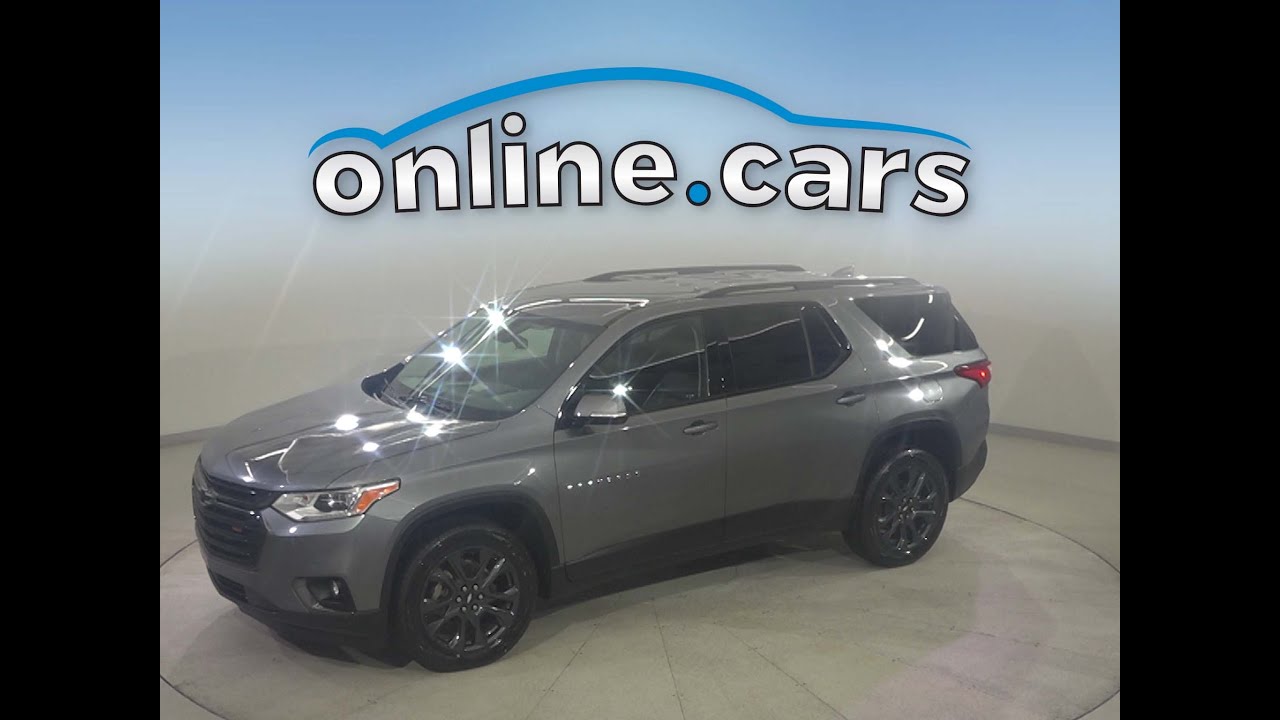A41958PP Used 2019 Chevrolet Traverse Gray SUV Test Drive, Review, For ...