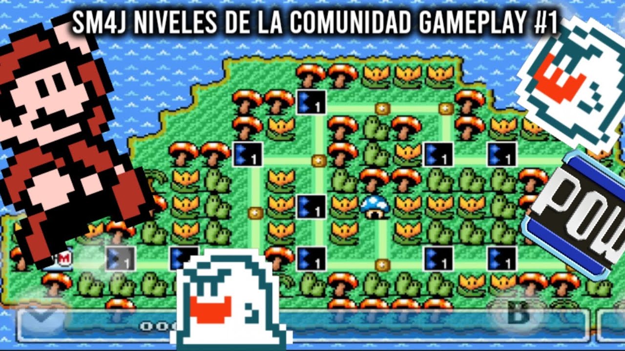 SM4J Niveles de la comunidad #1 Gameplay - YouTube