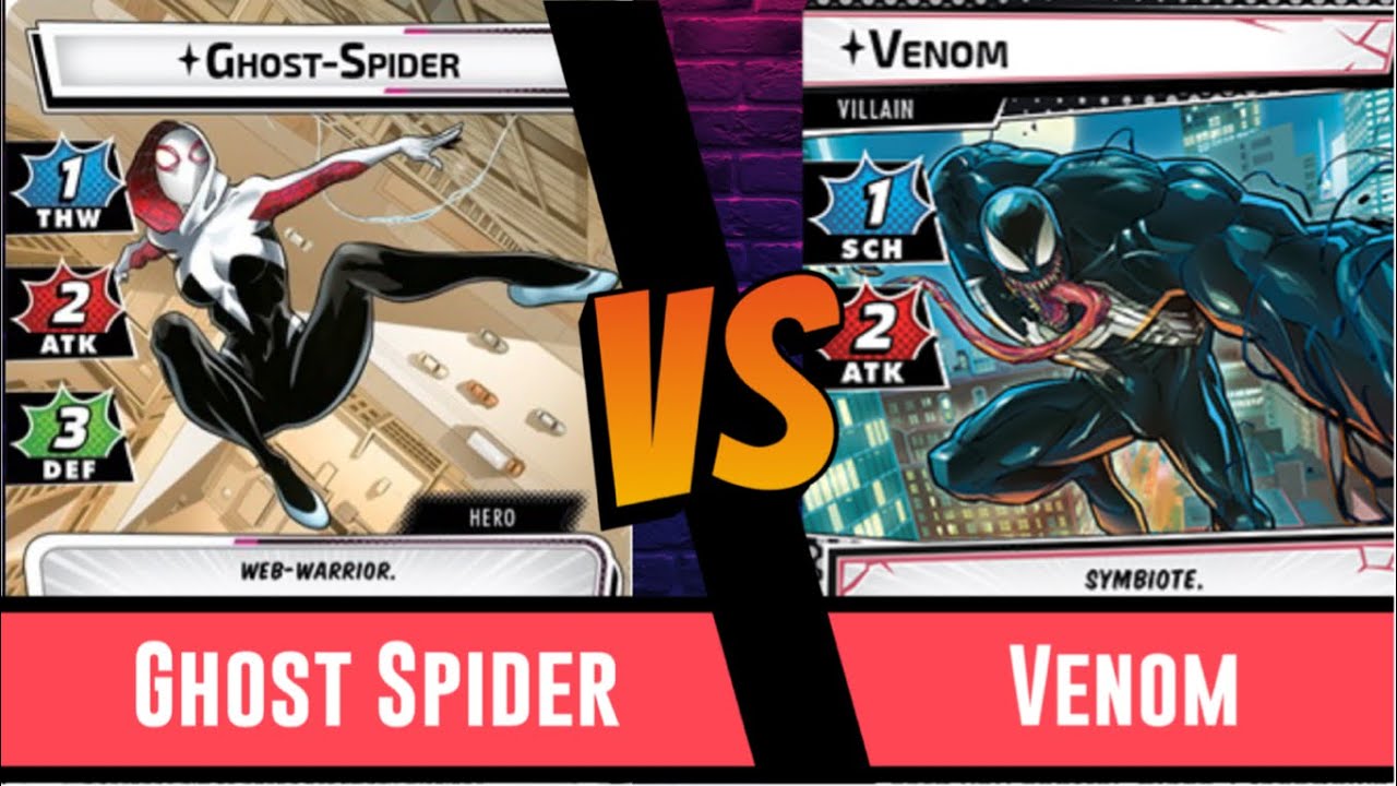 Marvel Champions | Ghost-Spider | Playthrough | Venom | Sinister ...