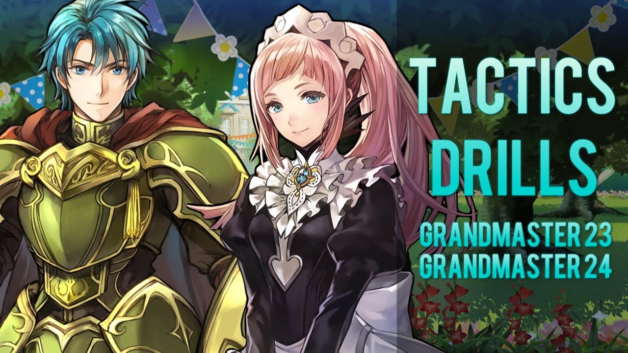 Fire emblem Heroes: Tactics Drills: Grandmaster 23: On the Run ...