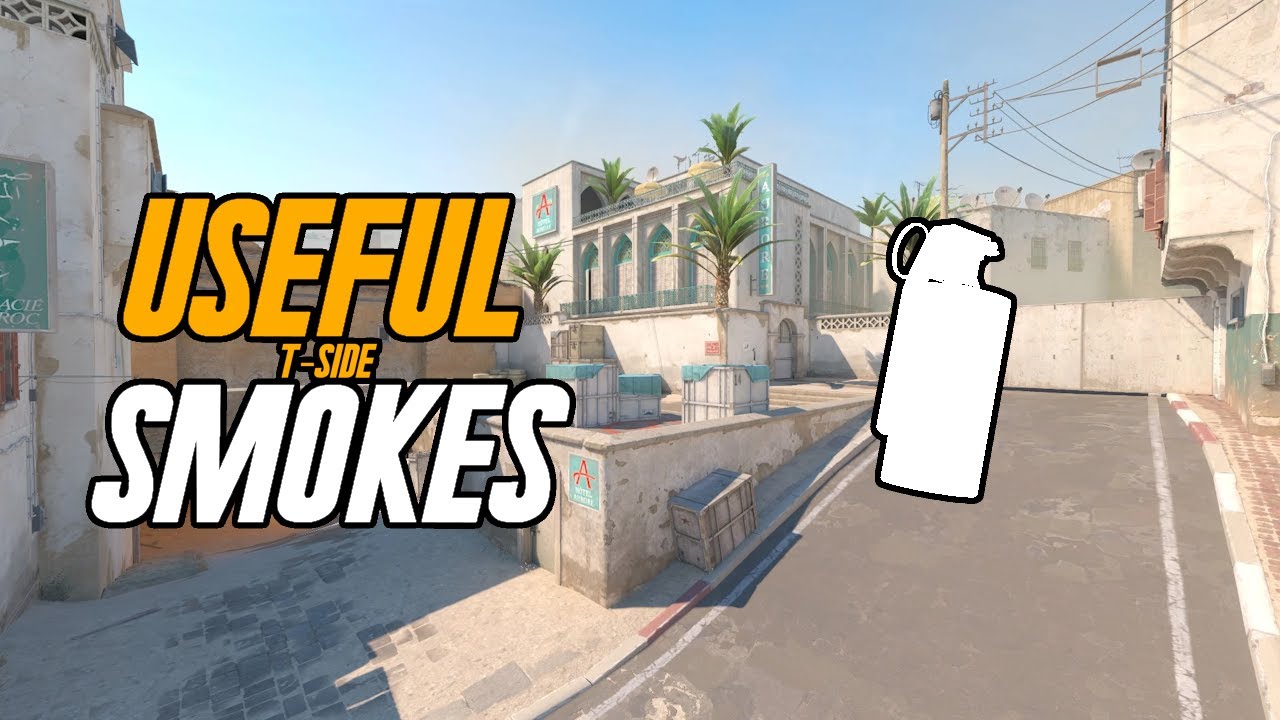 CS2 Dust 2 | USEFUL T Side Smokes - YouTube