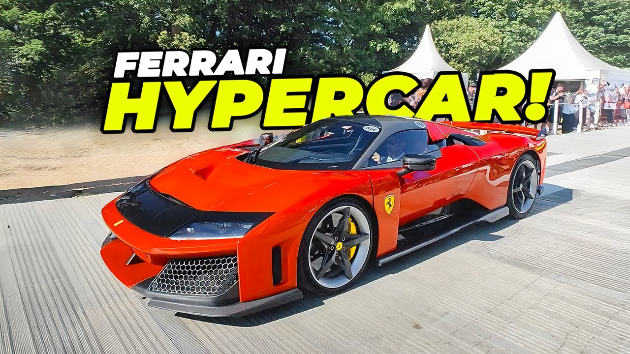 Up Close with the NEW Ferrari F80 + Full Throttle Goodwood FOS Run 🔥 ...