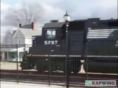 3 Years Ago Today: NS P71 Hickory Junction NC W/ GP38-2 5297 Eastbound Solo 2/16/21 AWESOME ...