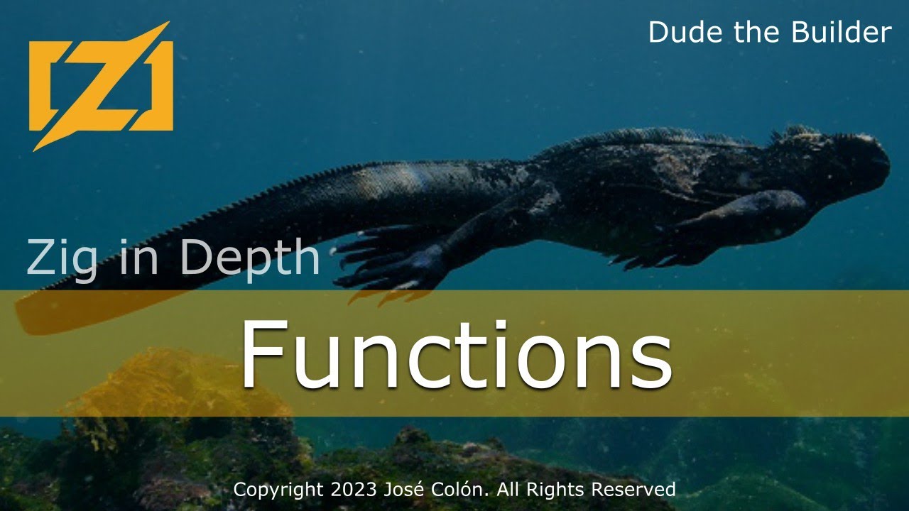 Zig in Depth: Functions - YouTube