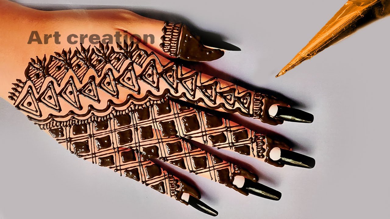 Hartalika Teej Top easy mehndi design|Eid special mehndi design ...