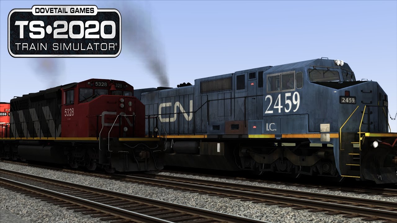 Train Simulator 2020 - CN Drumheller Route Showcase WIP With an IC/CN ...