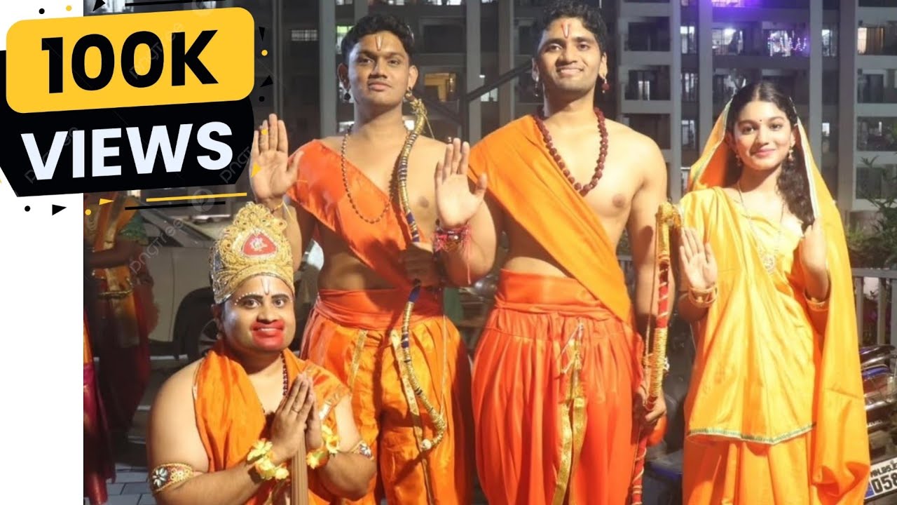 Ram Leela Play | Regency anantam | Alpine | Ram Mandir | - YouTube