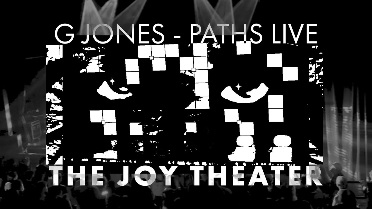 G Jones - Paths Live 4k30fps (Audio Remastered) @ The Joy Theater New ...