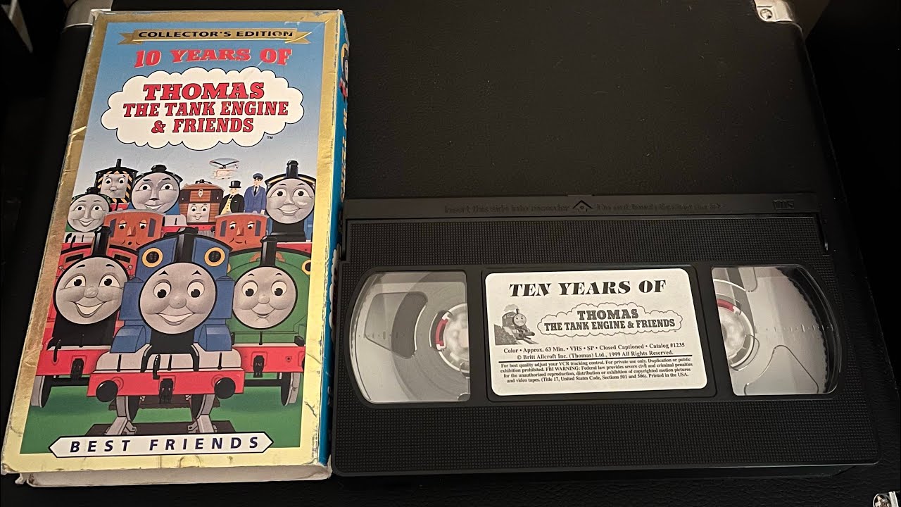 Opening to 10 Years of Thomas: 1999 VHS - YouTube
