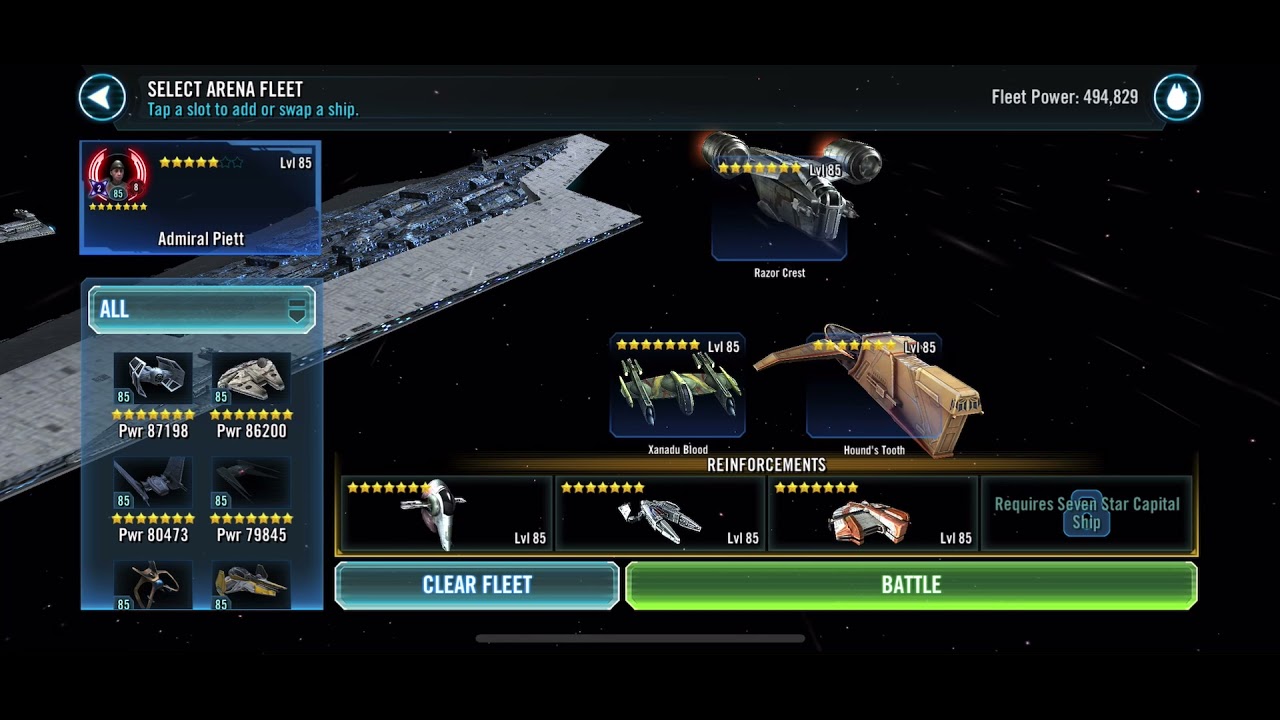 5* Executor vs 7* All R8 pilots - YouTube