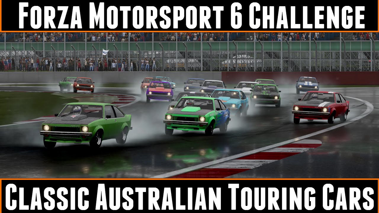 Forza Motorsport 6 Challenge Classic Australian Touring Cars - YouTube