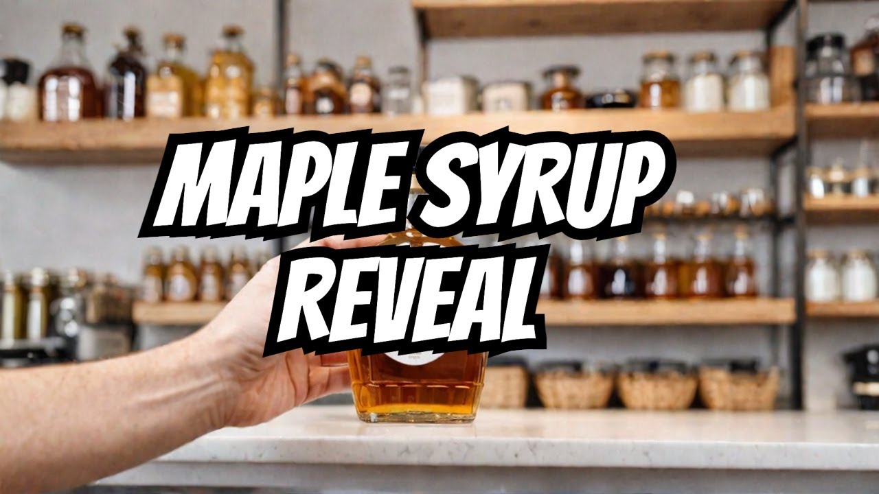 Buying Fake vs Real Maple Syrup (This Video Will Save You $1000) - YouTube