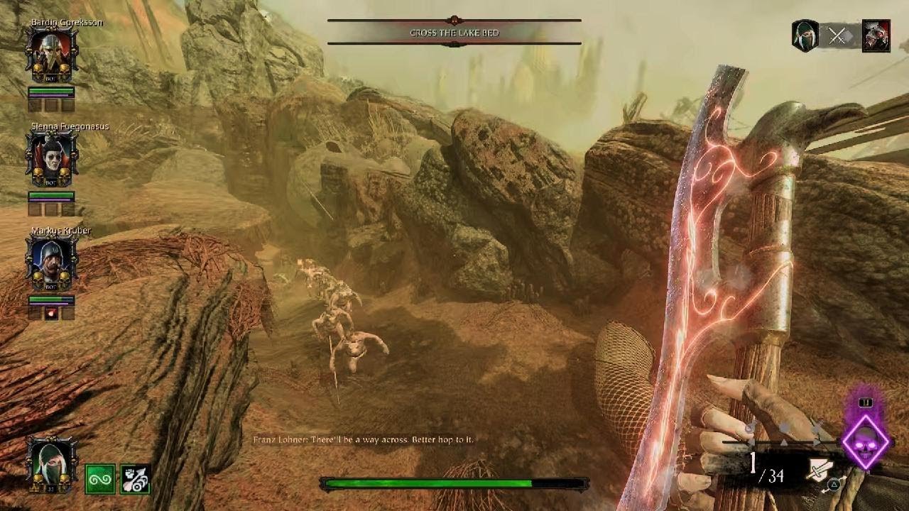Warhammer: Vermintide 2 the (new) Forsaken Temple (completed) /Solo w ...