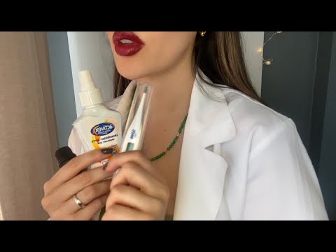 Senin Sağlık Kaygınla İlgileniyorum | Doktor Roleplay | Türkçe Asmr