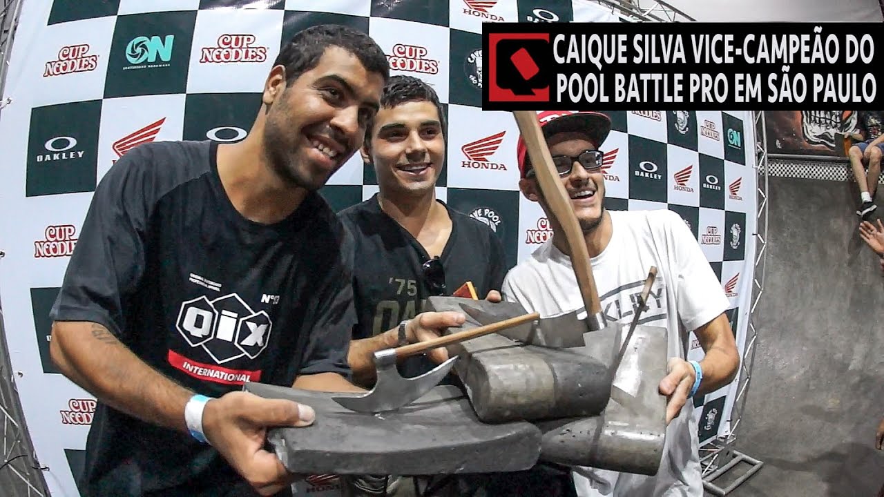 Caique Silva vice-campeão no Pool Battle Pro - SP - YouTube