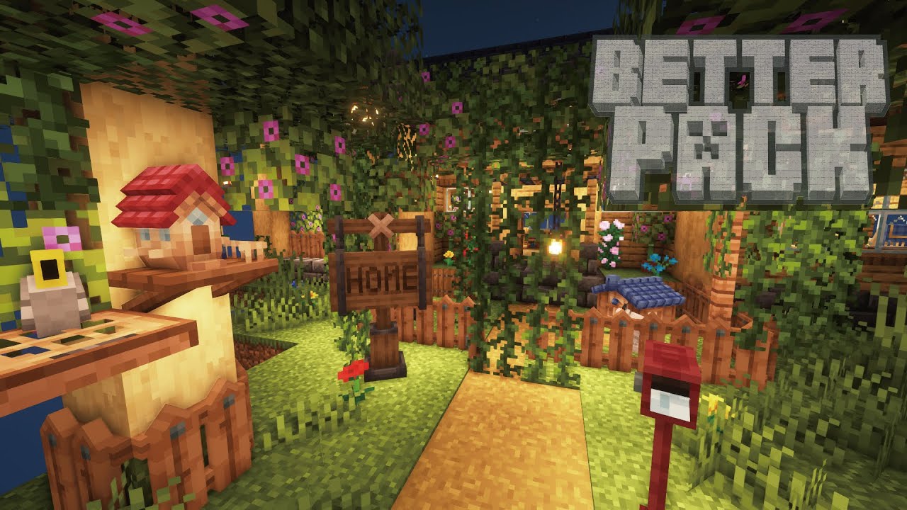 [Minecraft]Better Pack Showcase - YouTube