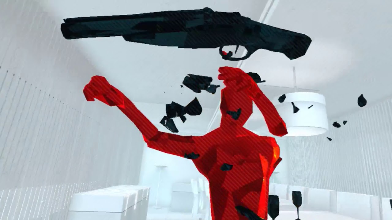SUPERHOT! VR intense gameplay clip - YouTube