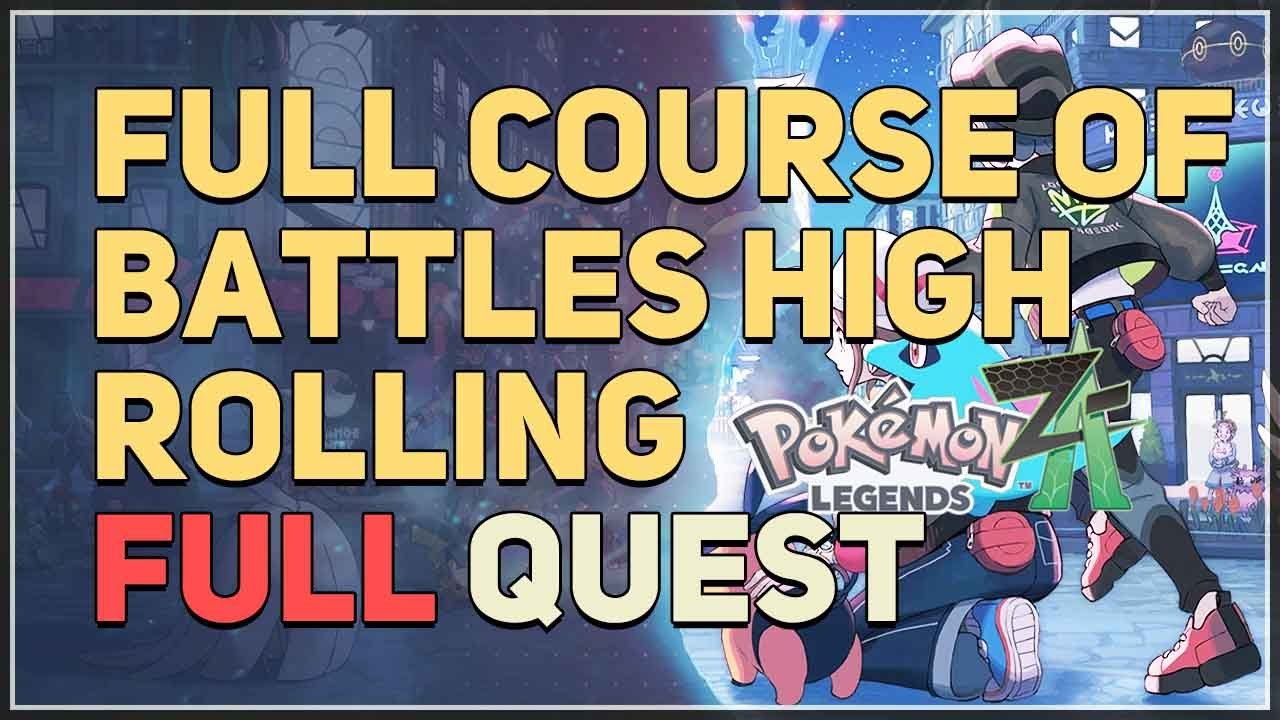 Full Course of Battles High Rolling Pokemon Legends Z-A - YouTube