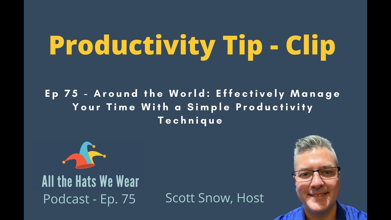 Handy Productivity Tip: Around the World - YouTube