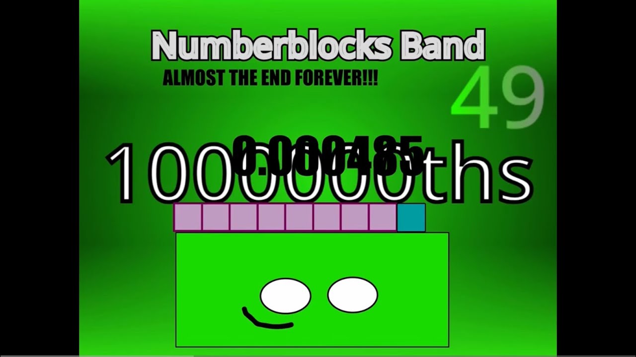 Numberblocks Band Millionths 49 - YouTube