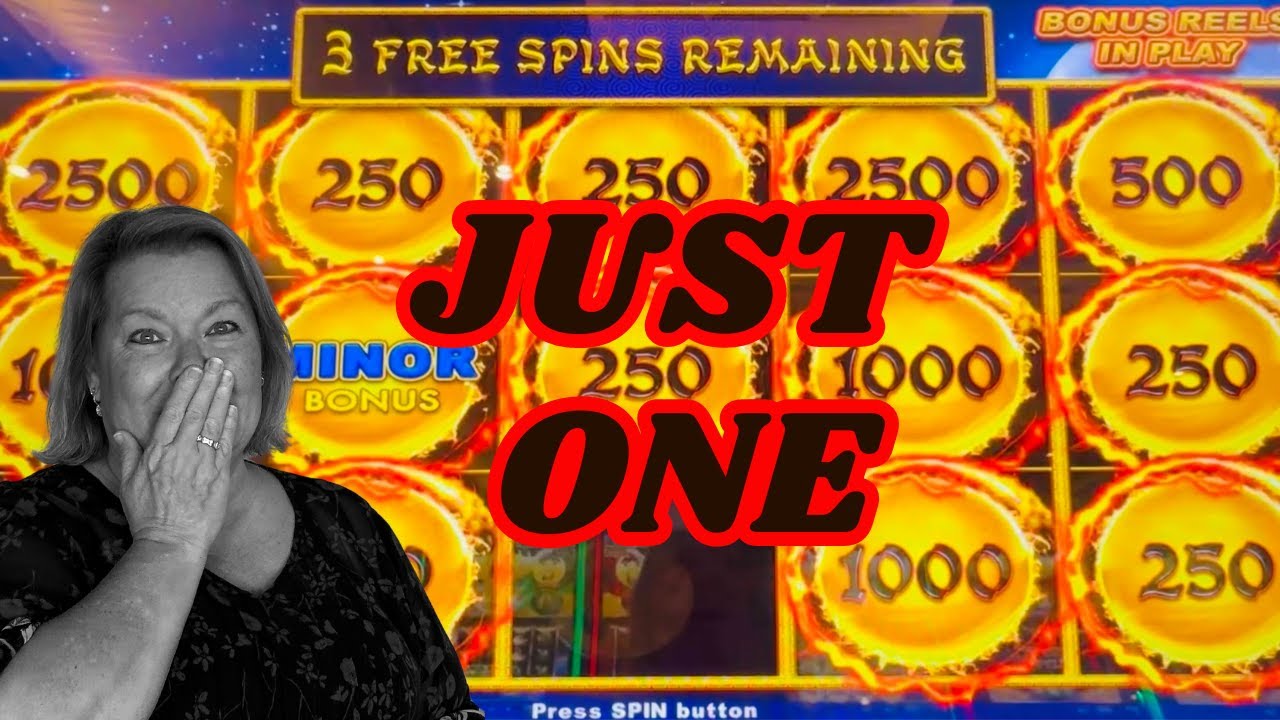 JUST ONE TO KEEP GOING, Dragon Link's Autumn moon slot machine - YouTube