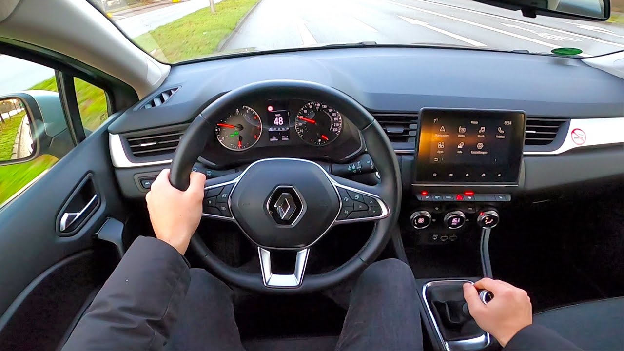 2022 Renault Captur II 1.3 TCe - pov test drive - YouTube