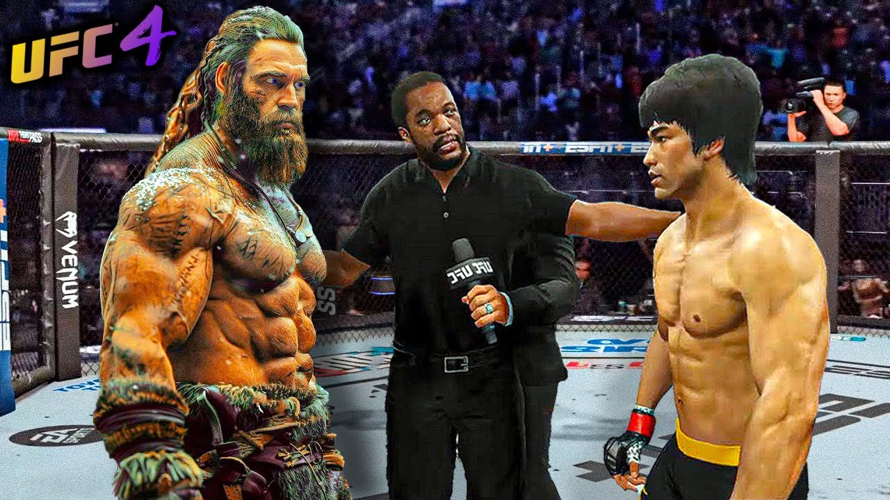 Sighted Viking vs. Bruce Lee (EA sports UFC 4) - rematch - YouTube