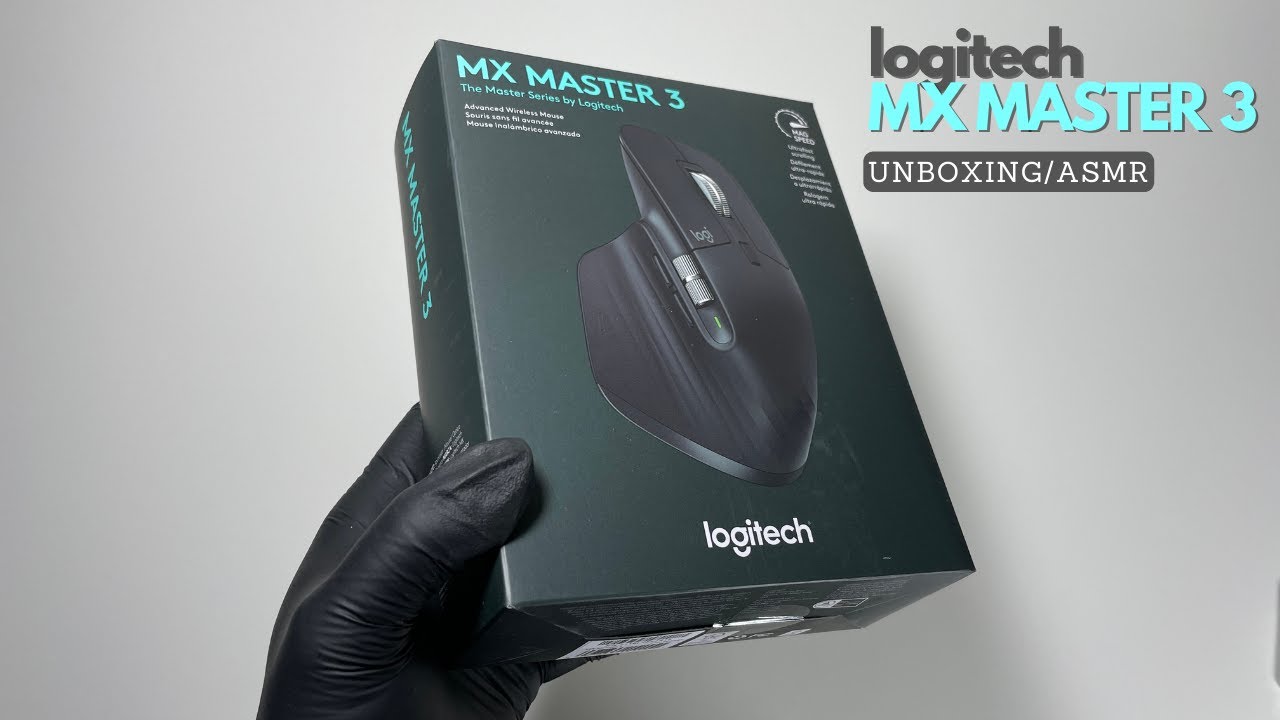 Logitech MX Master 3 Productivity Mouse Unboxing | ASMR - YouTube