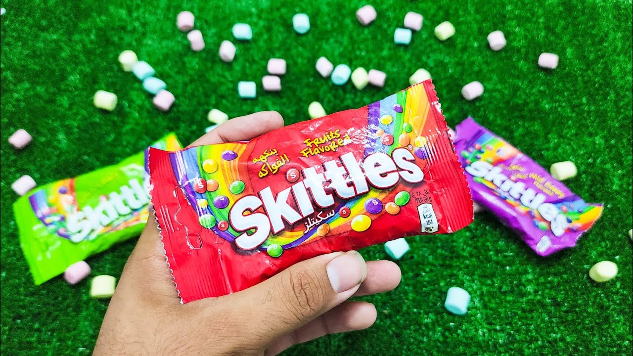 Lot's of Candies opening | Skittles Mixing Candy and Chocolate ASMR ...