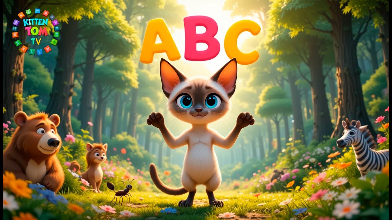 Kids Song | ABC Song Animals | Alphabet song | Full Version - YouTube