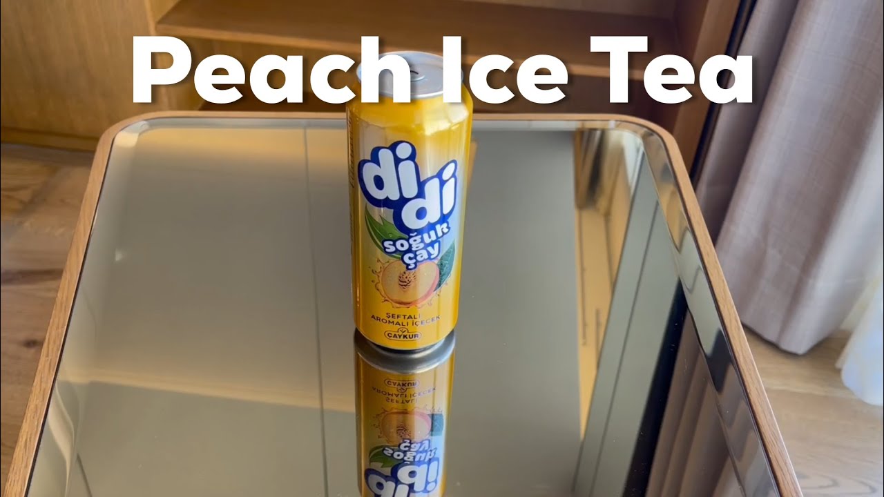 Didi Peach Ice Tea - YouTube