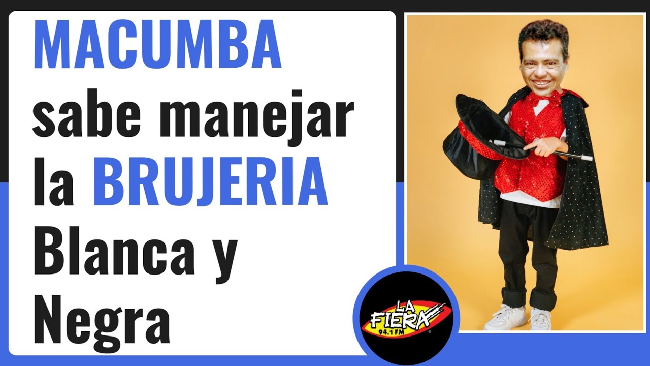 Macumba Show sabe manejar la BRUJERIA Blanca y Negra 🍺😇 El Vacilón de ...