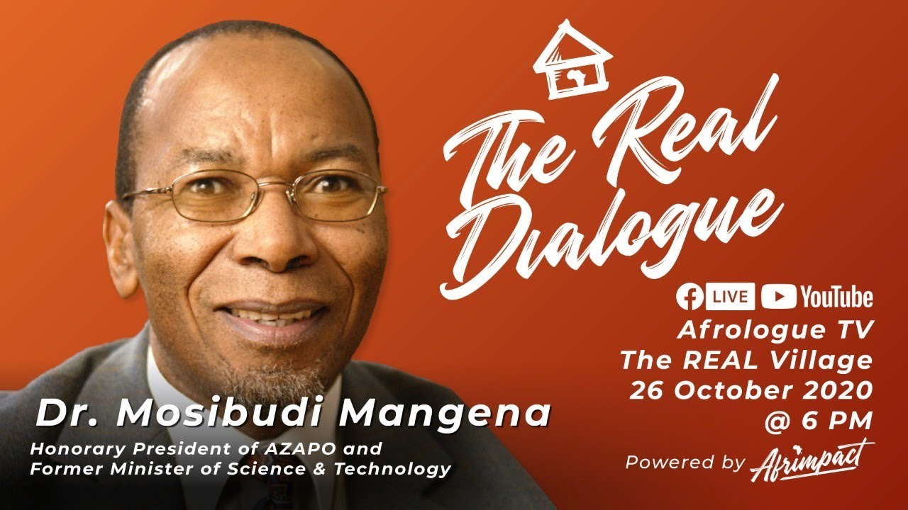 The Real Dialogue with Dr Mosibudi Mangena - YouTube