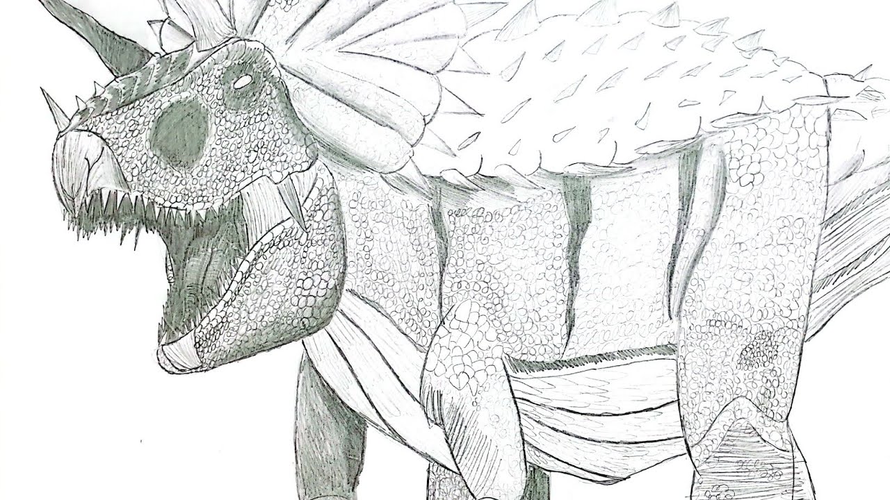 Ultimasaurus Drawing Time-lapse - YouTube
