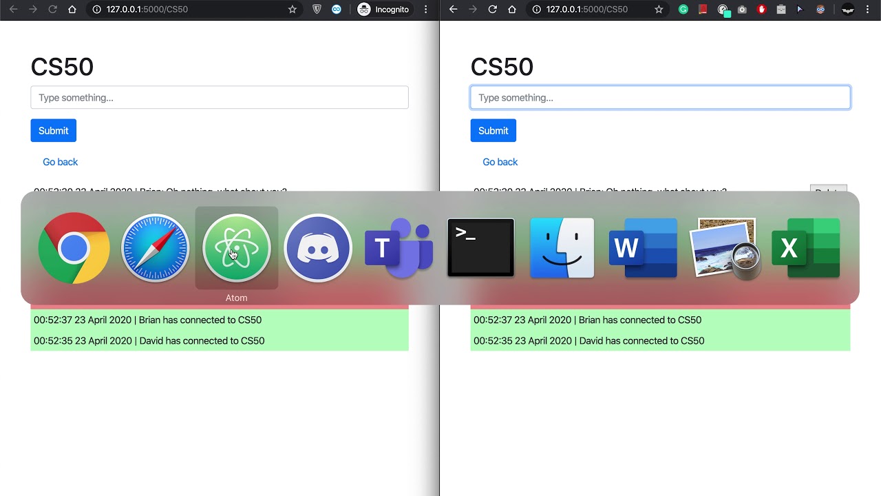 Cs50s Web Programming With Python And Javascript Project 2 Submission 5769