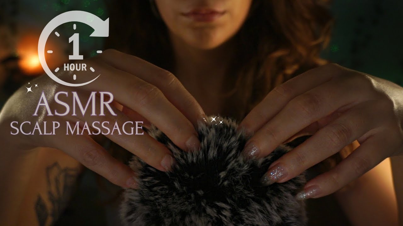 ASMR 1H SOFT SCALP MASSAGE | NO TALKING - YouTube