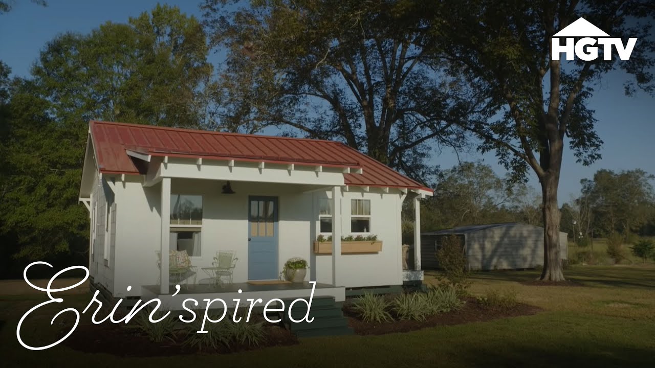A Tiny Home and a Big Renovation | Erin'spired | HGTV - YouTube