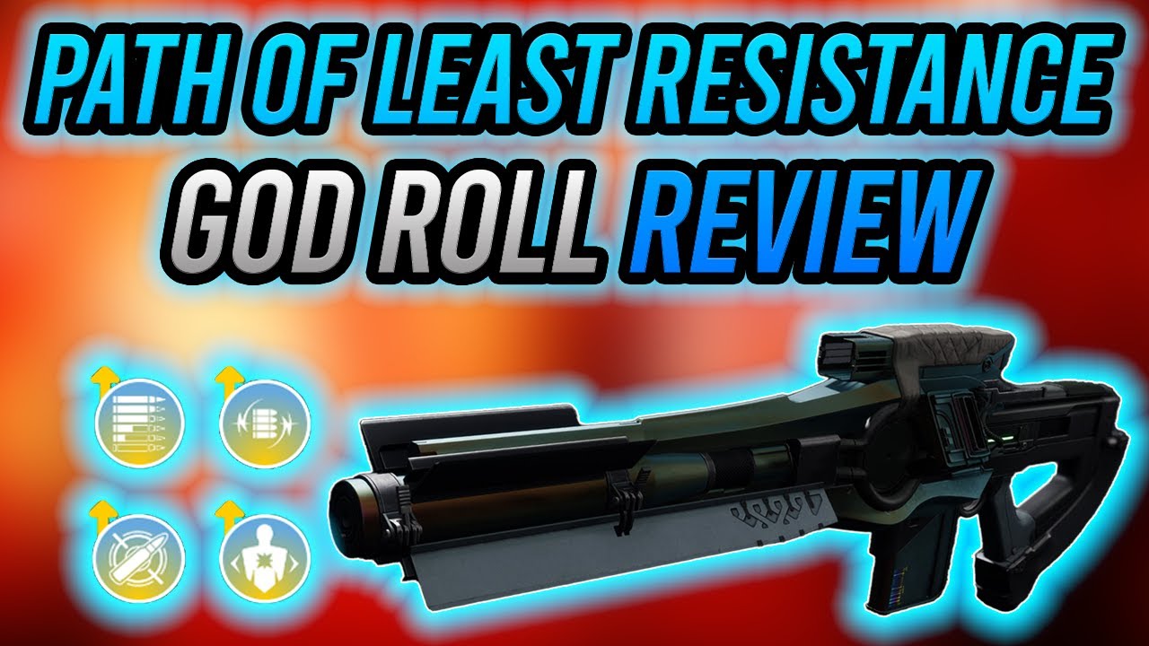 GOD ROLLS: Path of Least Resistance Trace Rifle... IT HAS VOLTSHOT ...