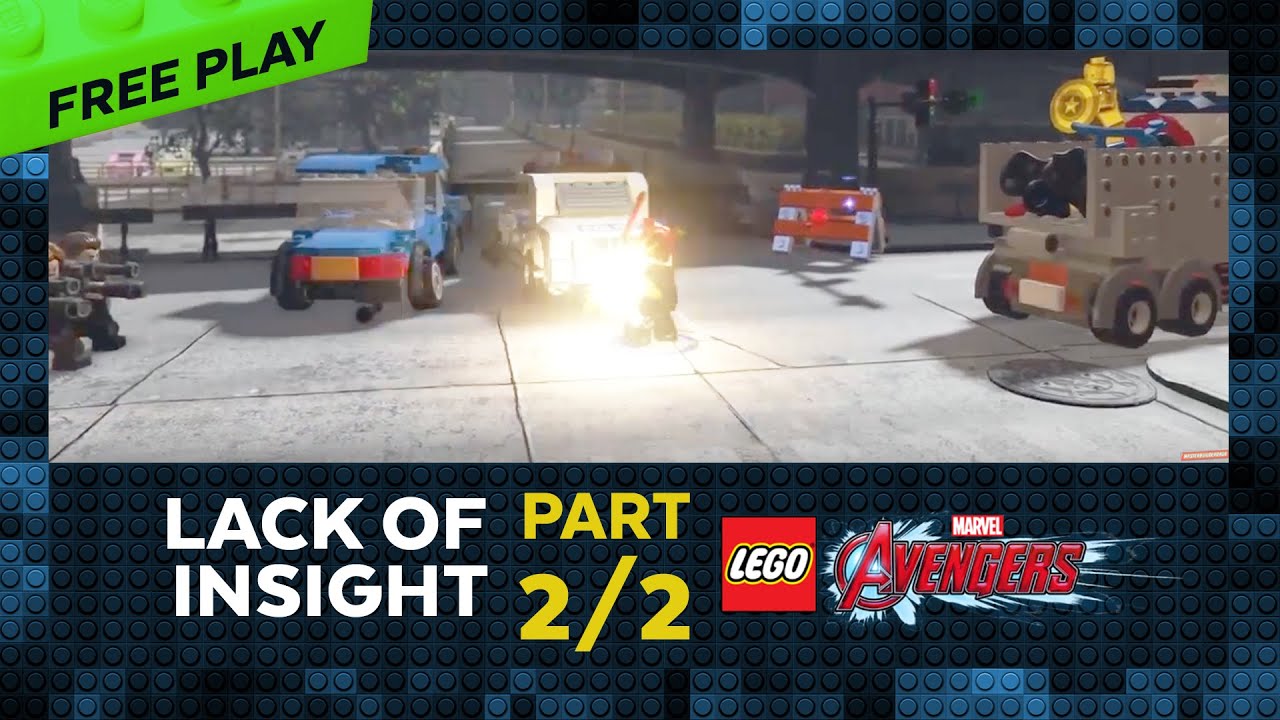 Lego Marvel's Avengers - Lack of Insight Free Play (Pt. 2 of 2) - YouTube