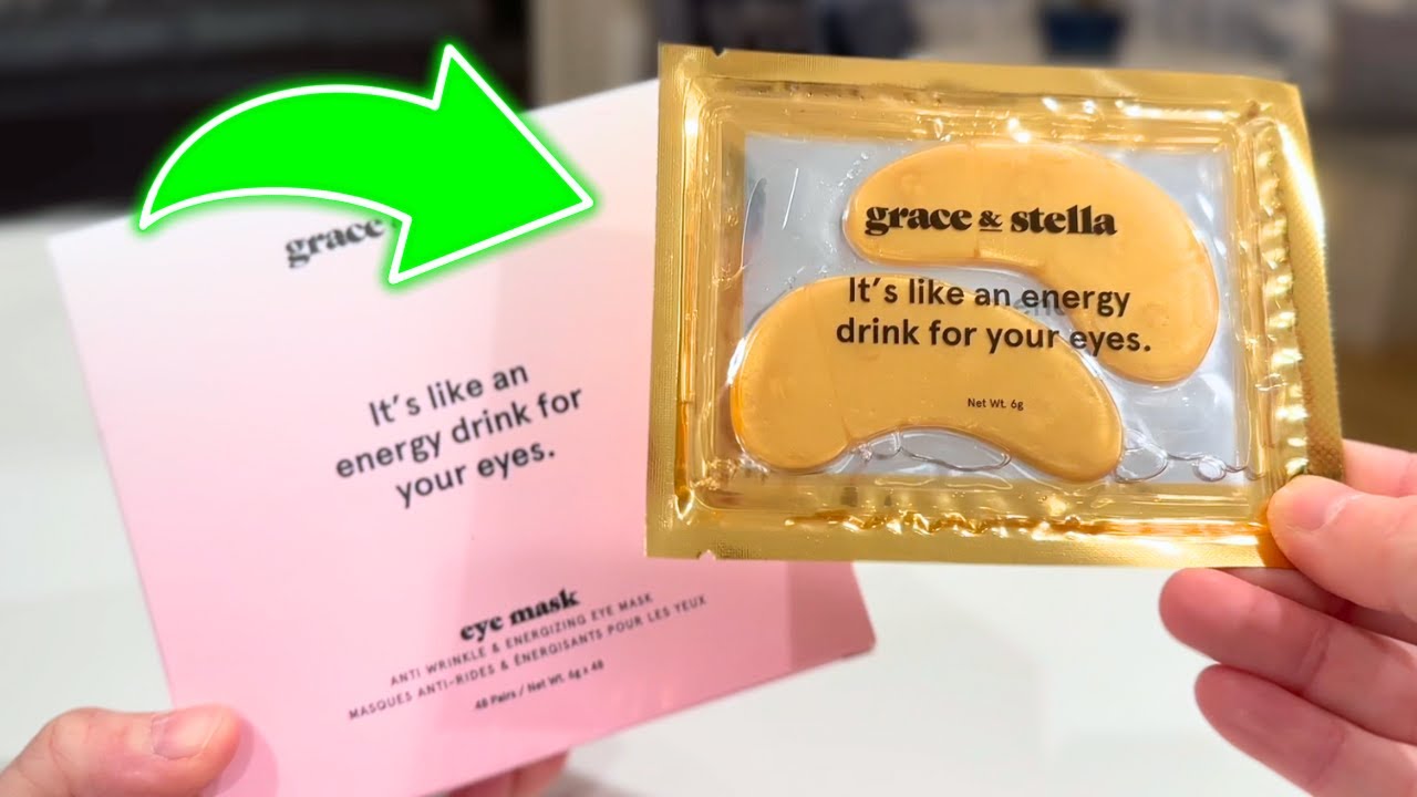 Grace and Stella Eye Mask Unboxing (I love these) - YouTube